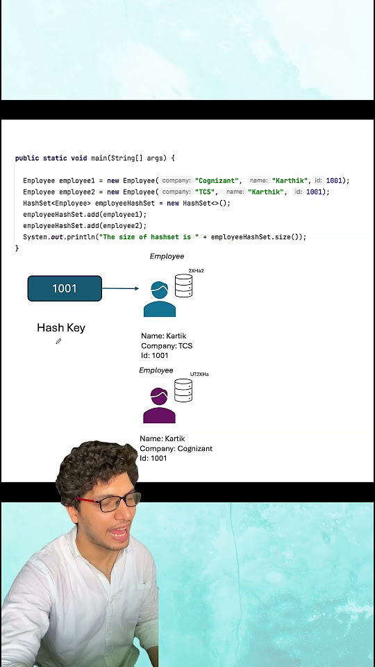 Day 8/45 Java Interview Series | Hashcode method in Java #java #javainterviewquestions - YouTube