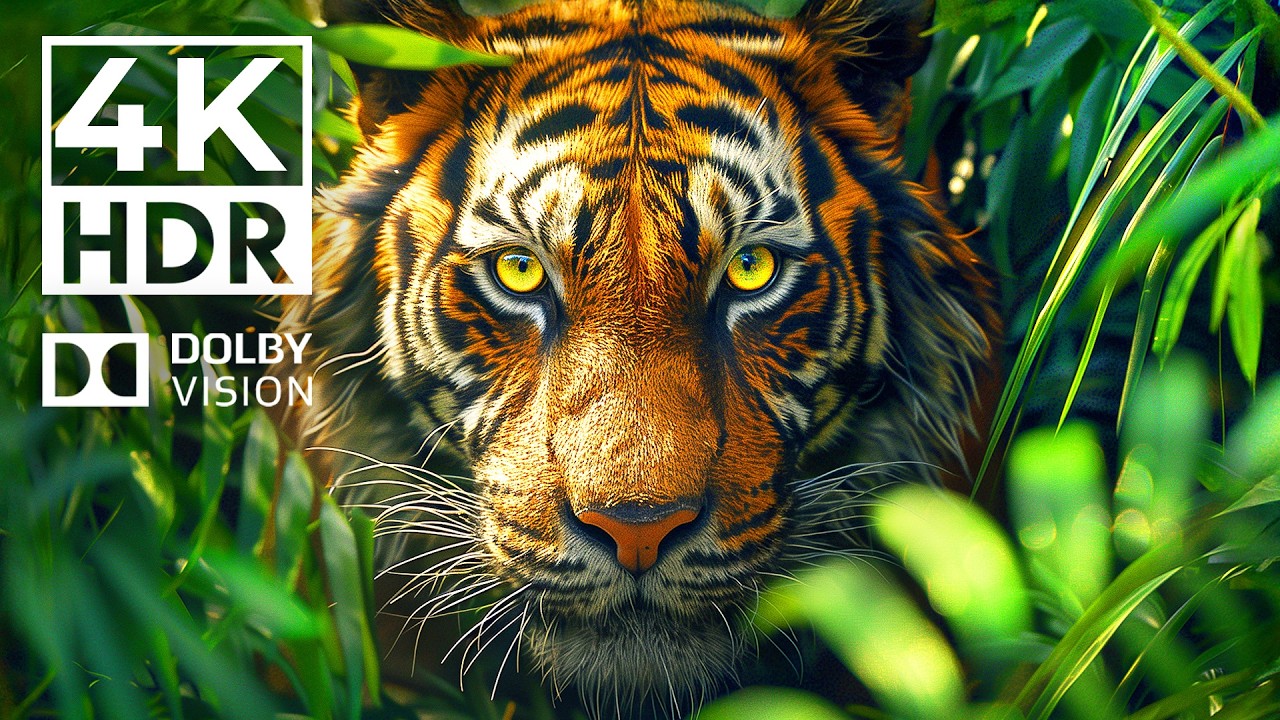 Explore Jungle Wonders in 4K HDR – Vibrant Wildlife with Dolby Vision ...