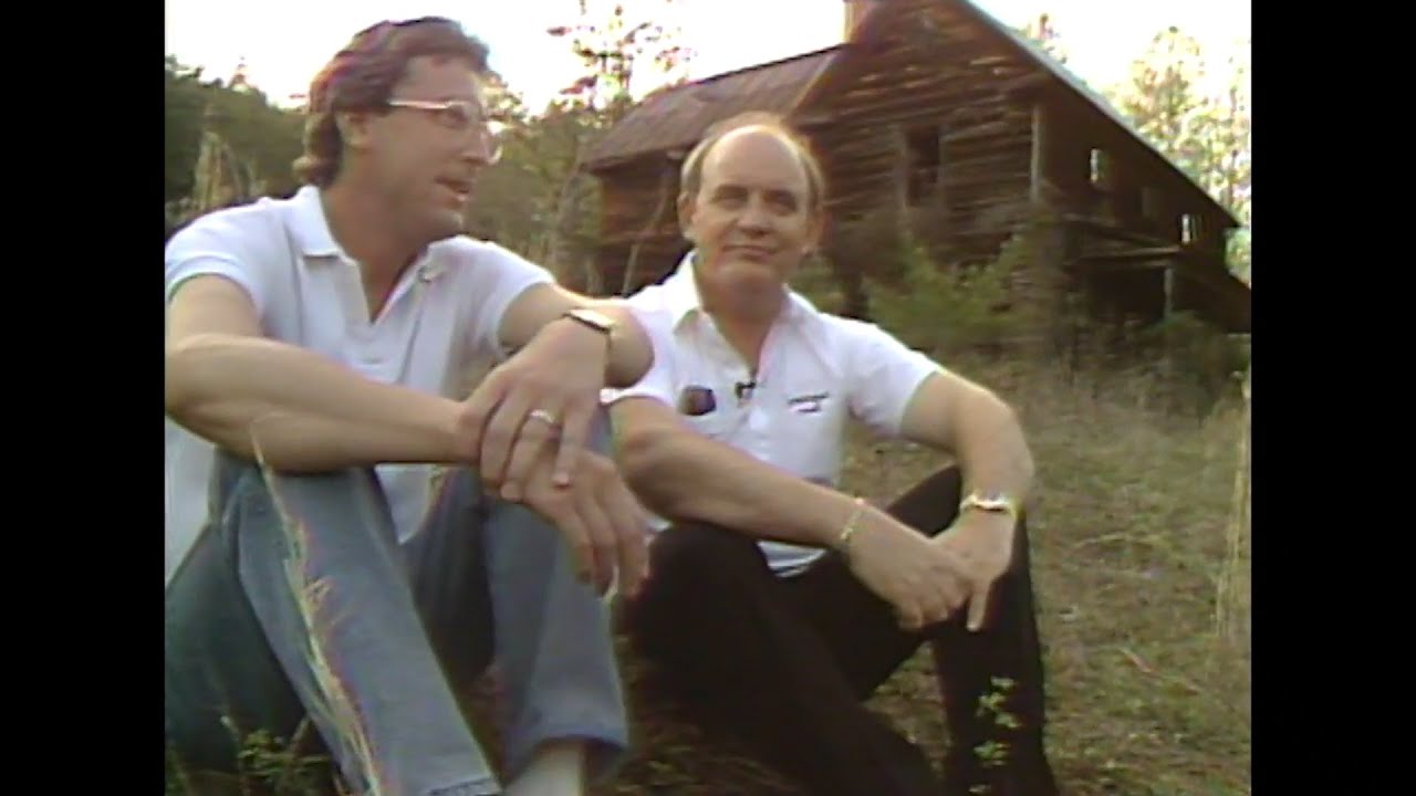 1985 Benny Parsons Visits Childhood Home with Bob Jenkins & Larry Nuber ...
