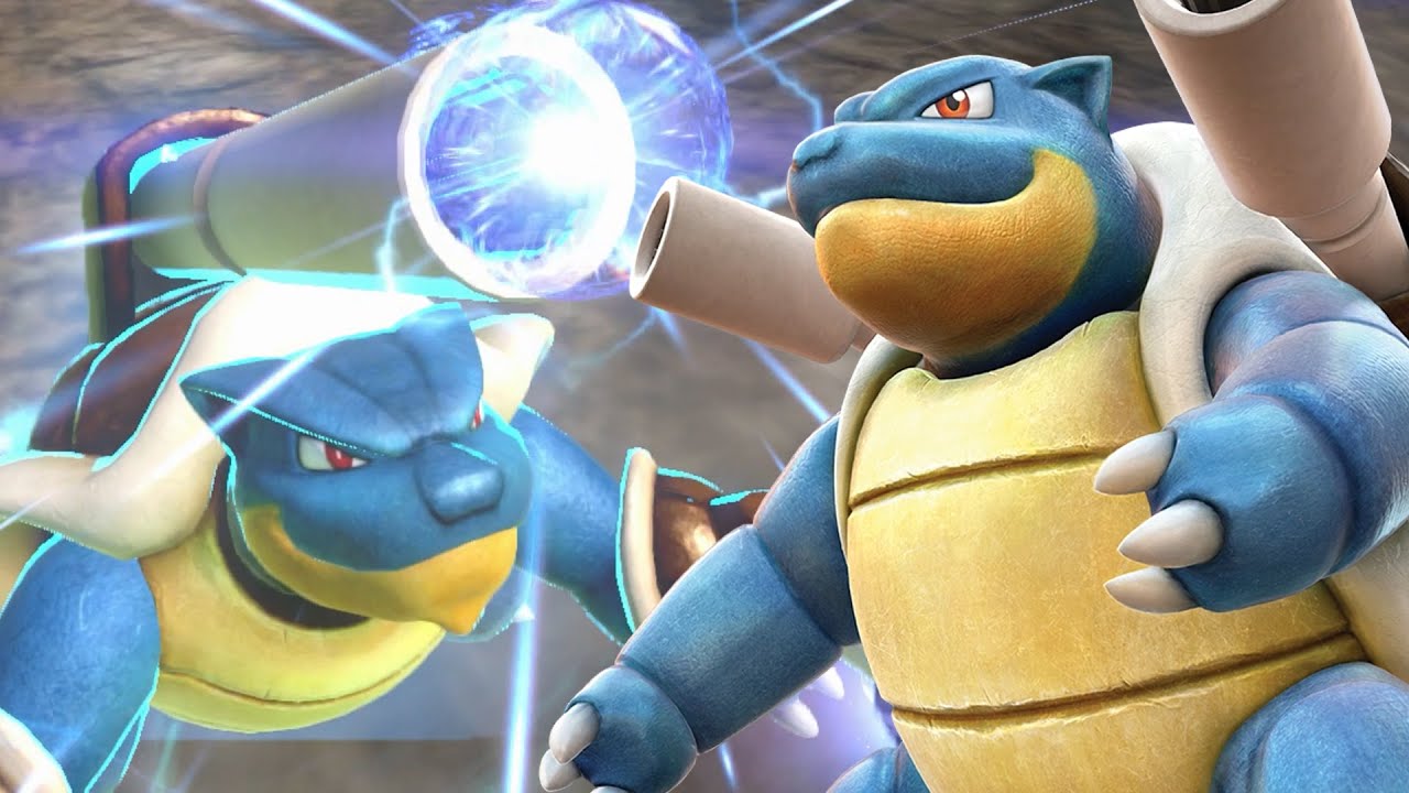 Pokkén Tournament DX - Blastoise Complete Moveset - YouTube