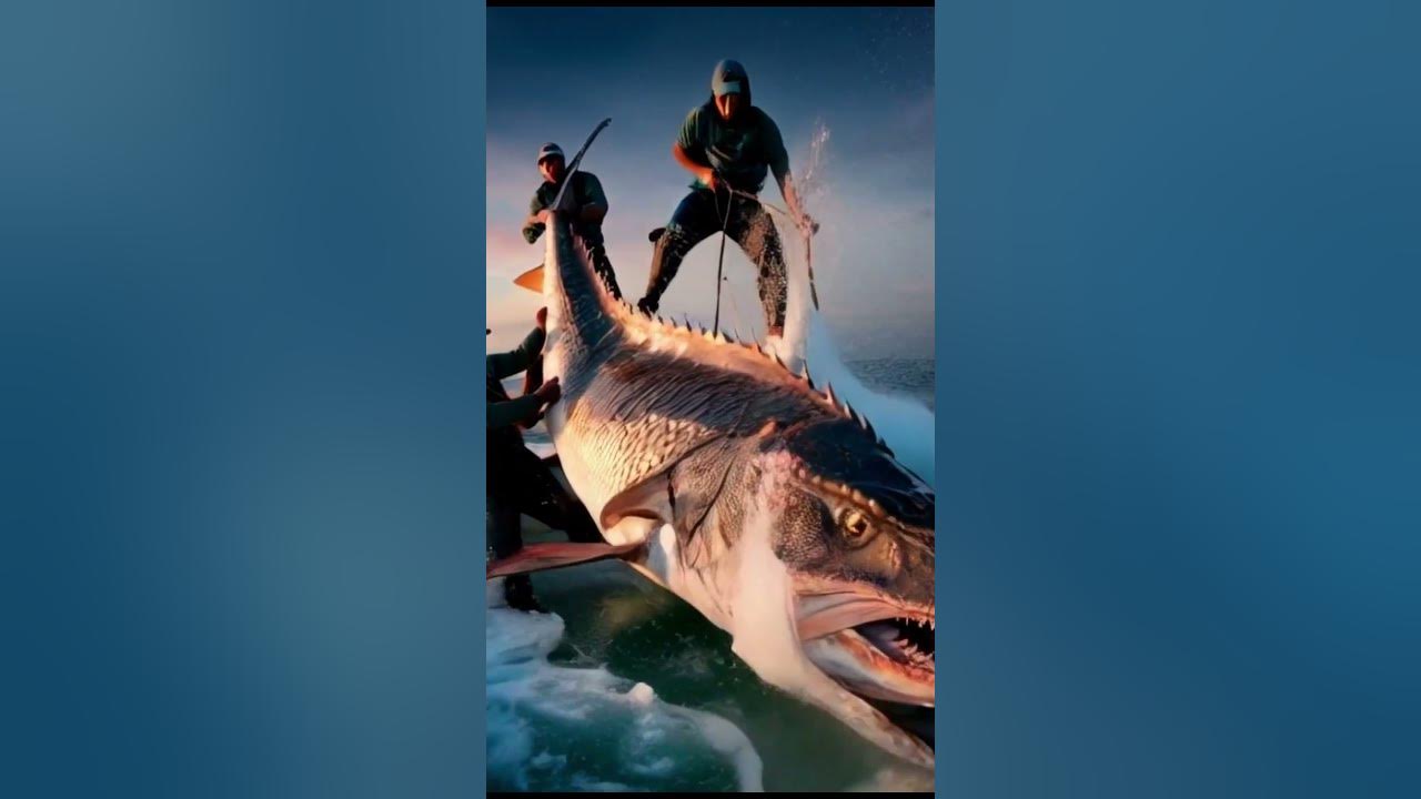 Crazy Monster Caught By Fishermen #shorts #shortsviral - YouTube