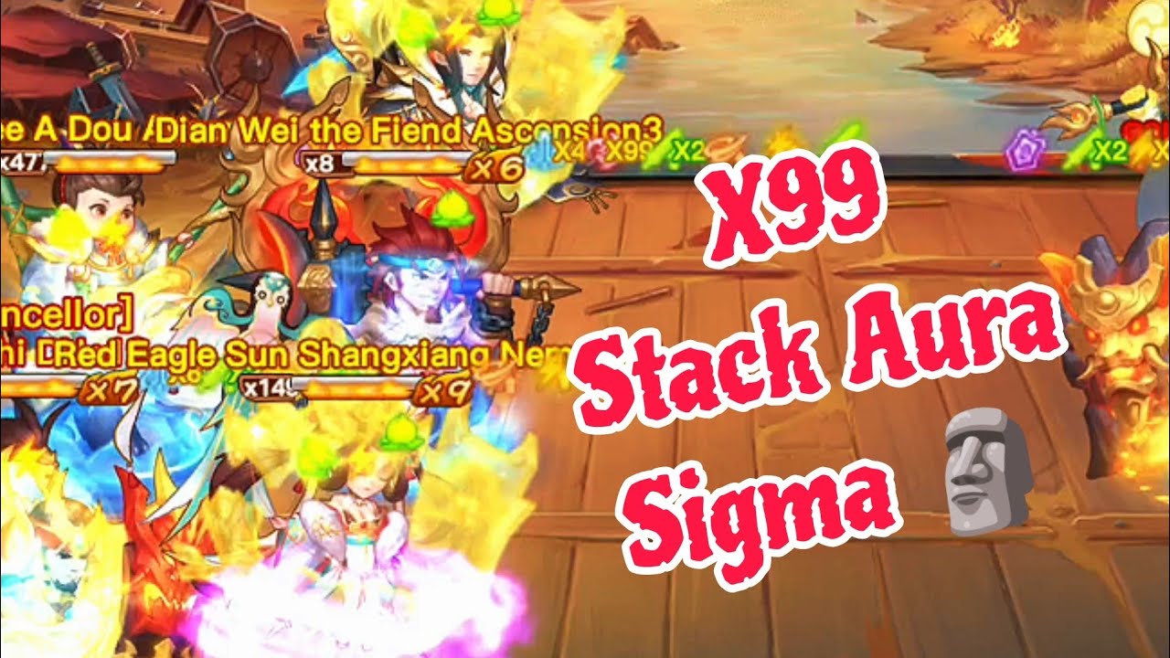 Defense Stack Evil aura Dianwei Vs Stack 999 Div armor Zhang Fei 🗿 - YouTube