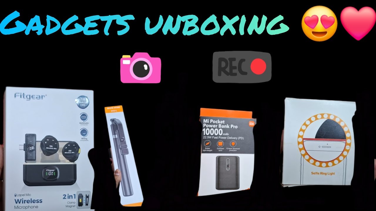 Gadgets unboxing 😍 ️ #trending - YouTube