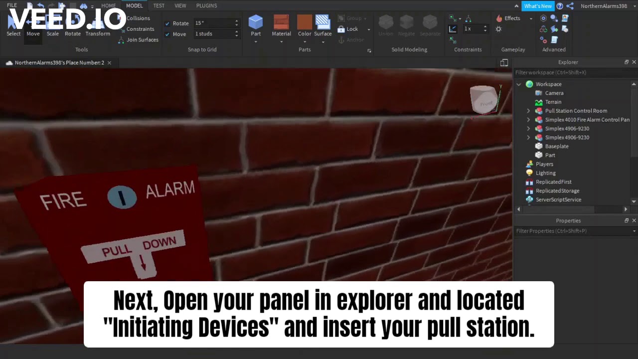 How to make a Fire Alarm system in Roblox! | Roblox Studio - YouTube
