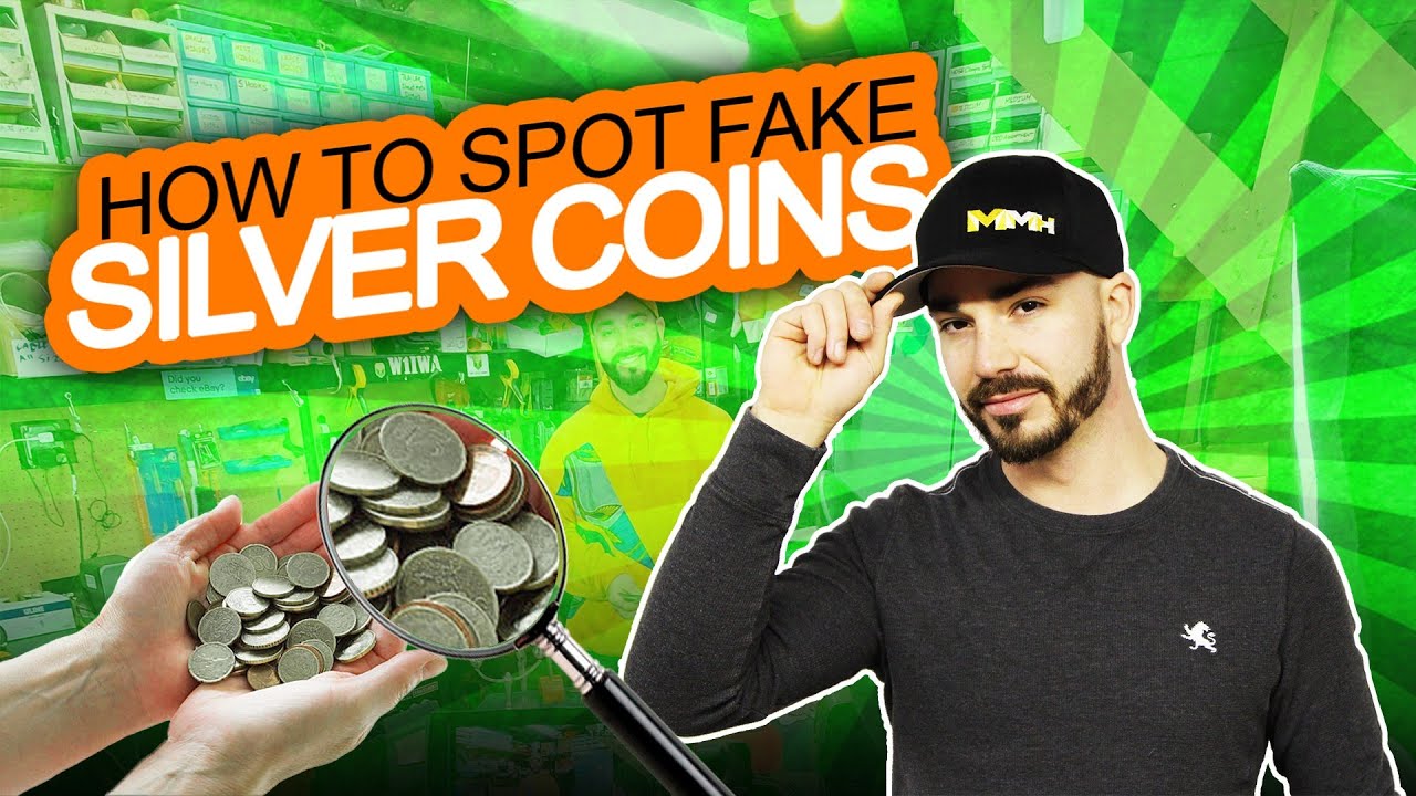 How to spot FAKE SILVER COINS - YouTube