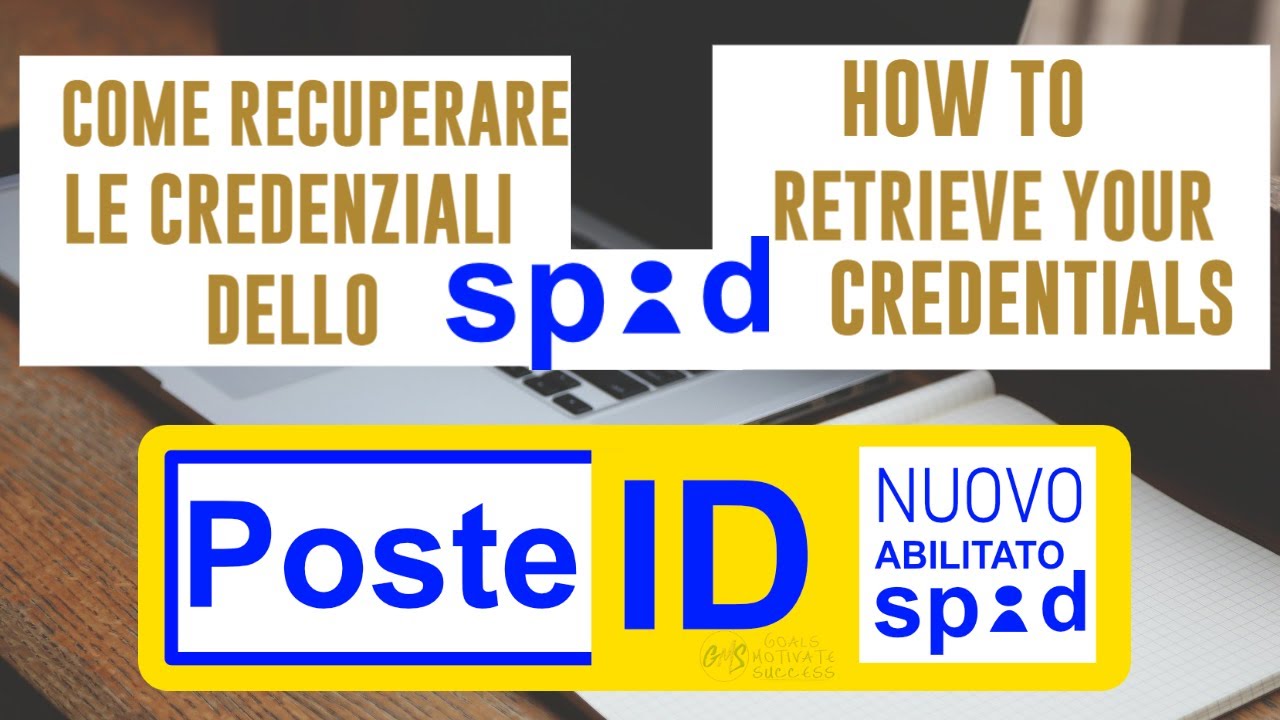 COME RECUPERARE LE TUE CREDENZIALI SPID | How to retrieve your SPID ...