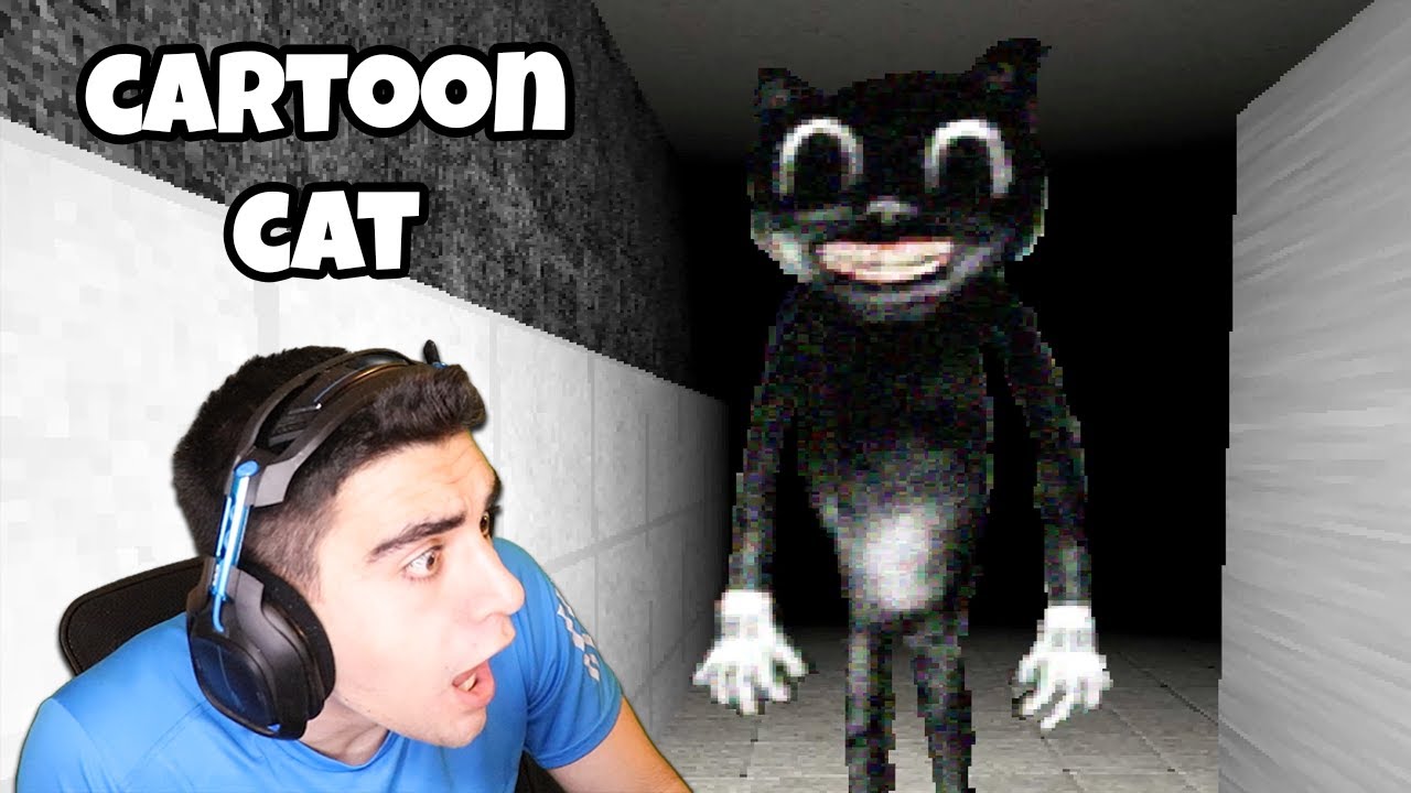 TRAPPED IN A WAREHOUSE WITH A GIANT DEMON CAT! - Cartoon Cat (Ending ...