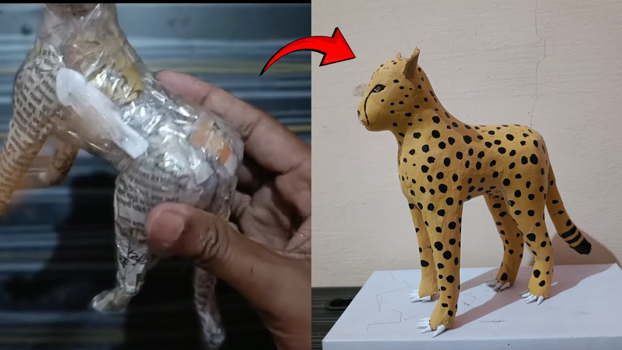 How to make leopard 🐆 - YouTube