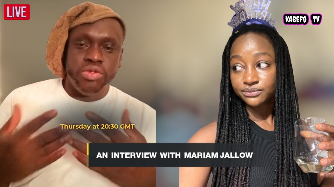 An interesting interview with mariam jallow - YouTube