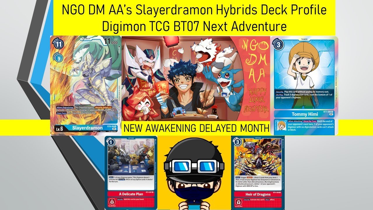 Digimon TCG | NGO DM AA's Slayerdramon Hybrids Deck Profile | Digimon ...