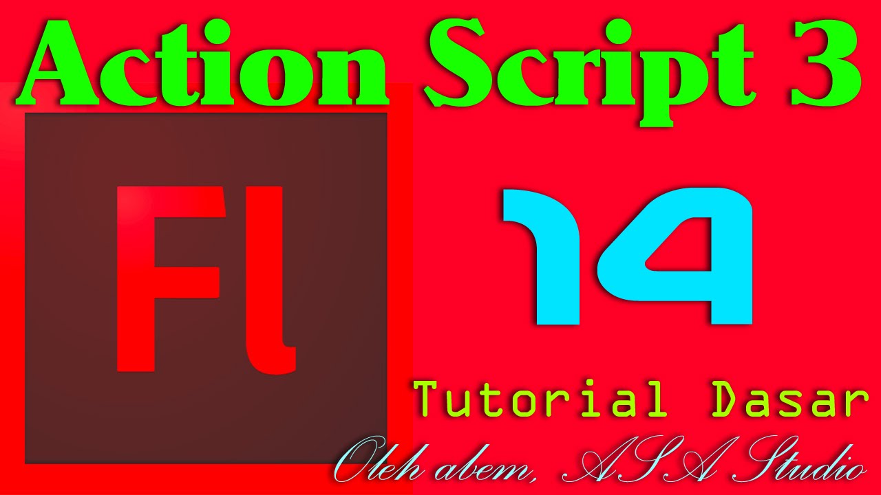Flash Action Script 3 Tutorial Seri, 14, Pembuatan Tombol Navigasi Halaman, Bagian 3 - YouTube