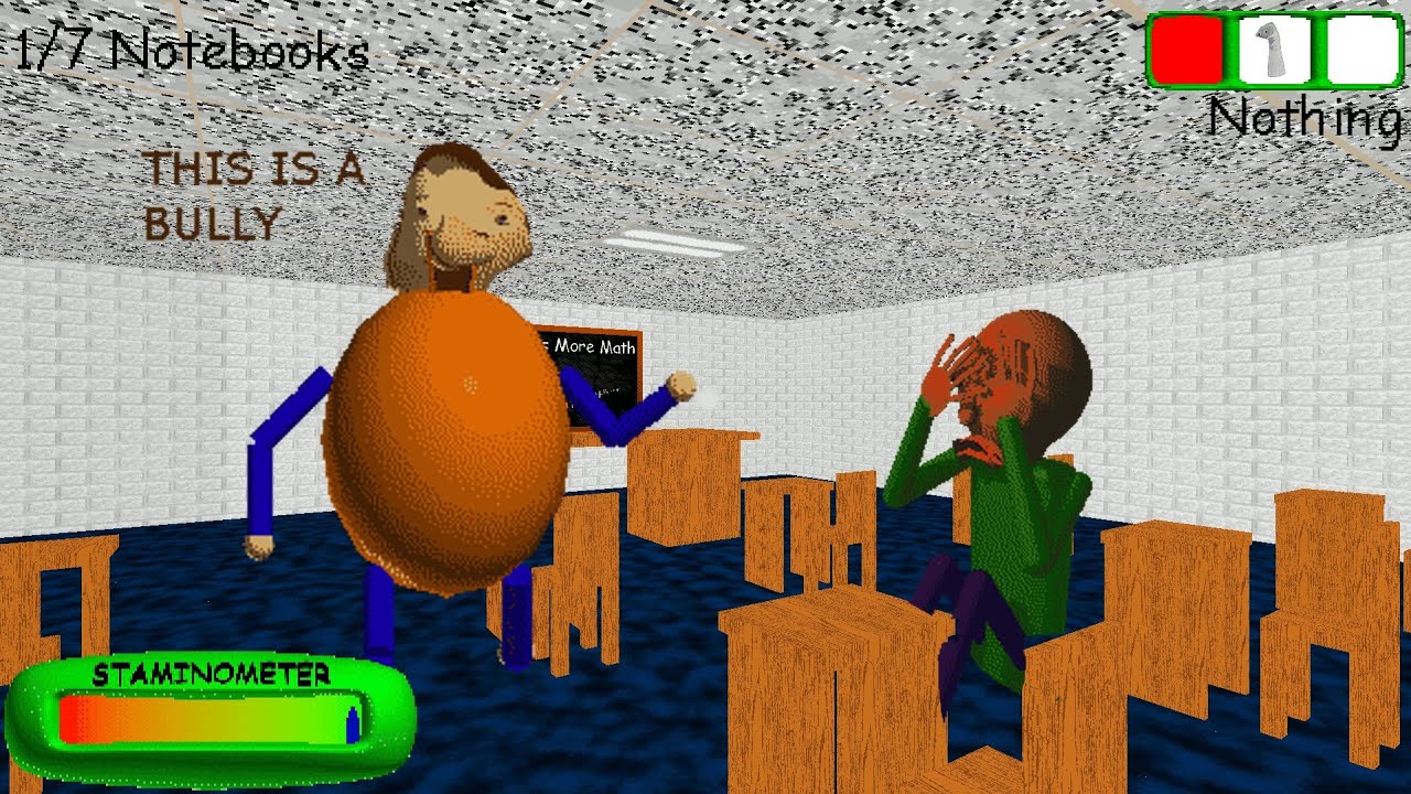 I MADE BALDI CRY!!! - Baldi's Basics {2} - YouTube