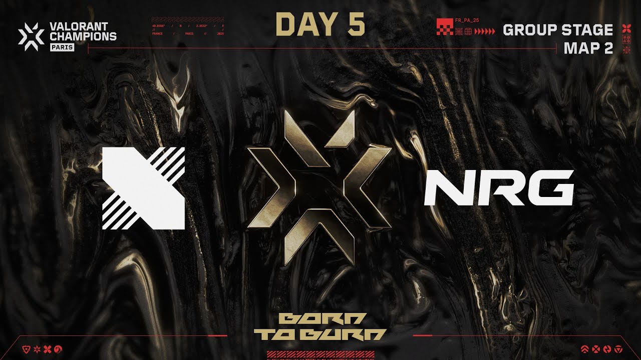DRX vs. NRG — VALORANT Champions Paris — Group Stage — Map 02 - YouTube