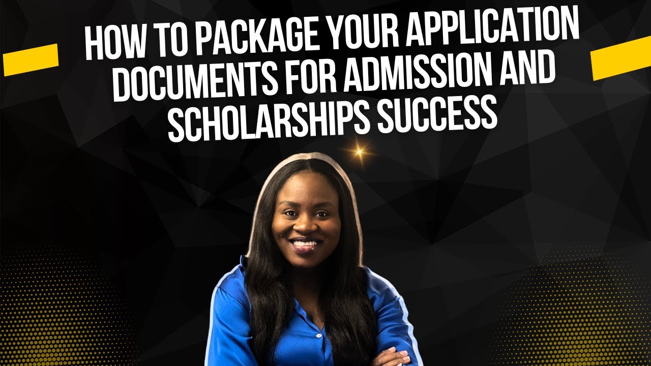 How to package your application documents for admission and ...