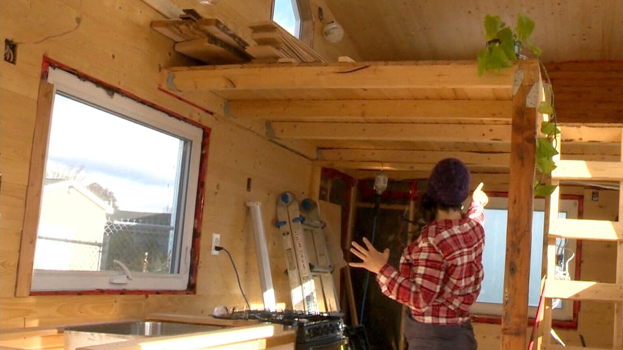 Tiny home, big effort: Building your small house on a budget - YouTube