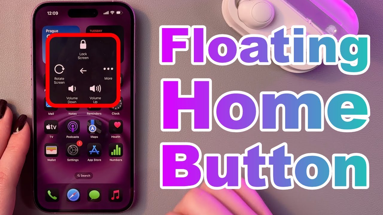 How to Add/Remove Floating Home Button on iPhone 16 - YouTube