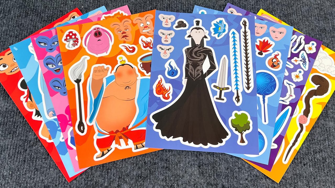 [ Paper Diy ]👑Decorate with Sticker Book Natra 2💦Hiasi dengan buku ...