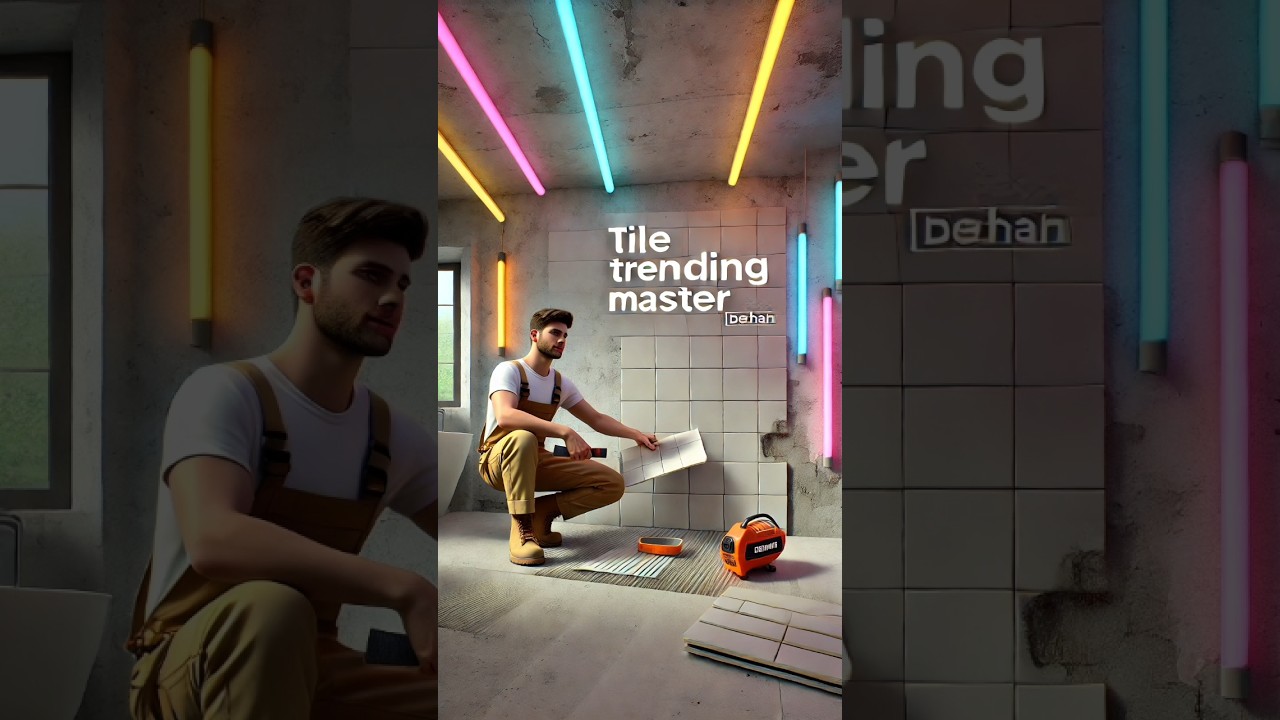 "Perfect tiling! 🔥 Tile adhesive & spacers for A1 finishing. #TileWork #TilingPro" - YouTube