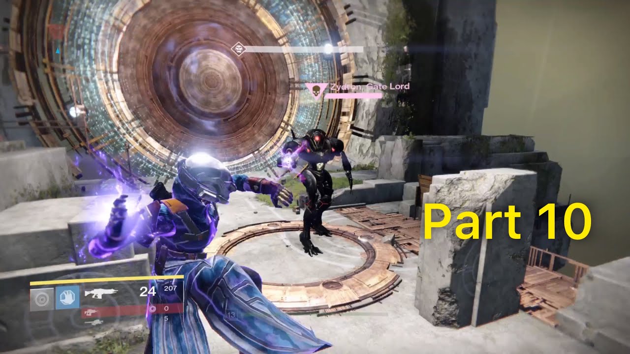 SLAYING A VEX GATE LORD | Destiny 1 walkthrough in 2024 | Part 10 - YouTube