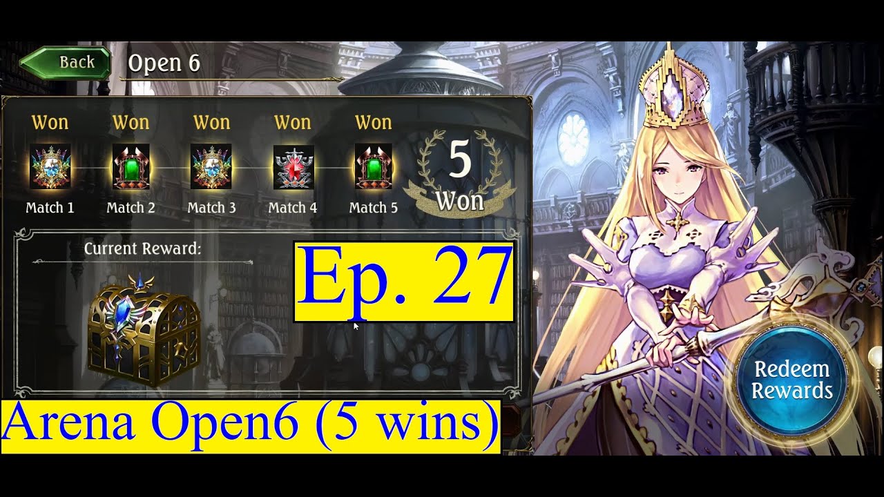 Shadowverse:Ep27 Arena Open6 Havencraft ตอน เล่น(ตัว)ใหญ่ไม่มีLaina แต่ ...