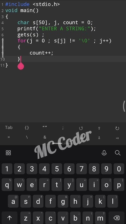 How To Calculate Length Of String In C Language Length Of String In C Gets Function In C