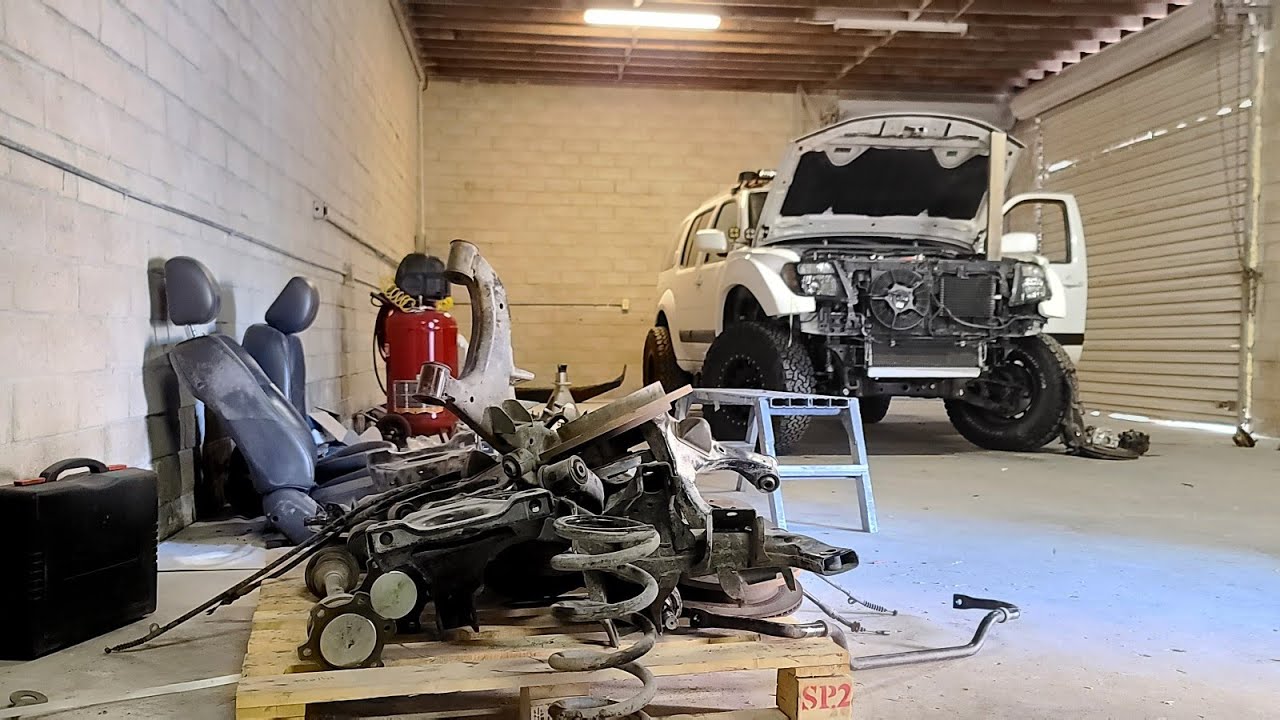 2011 Nissan Pathfinder V8 Full Rear Armada Suspension Swap Explained ...
