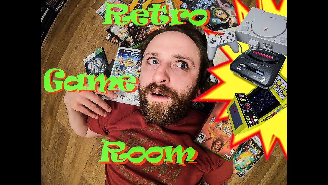 Rona Vlogs 06 : Retro Game RooM - YouTube