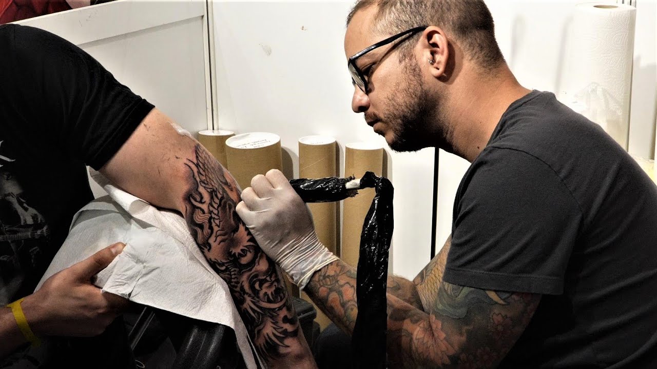 DANIEL NOVAIS- Gods Of Ink Tattoo Convention 16.04.2023 Frankfurt am Main - YouTube