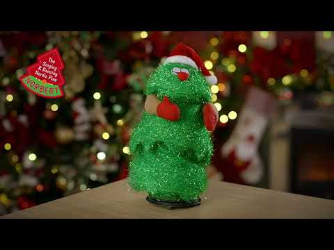 Norbert the Singing Christmas Tree by Premier Decorations - YouTube