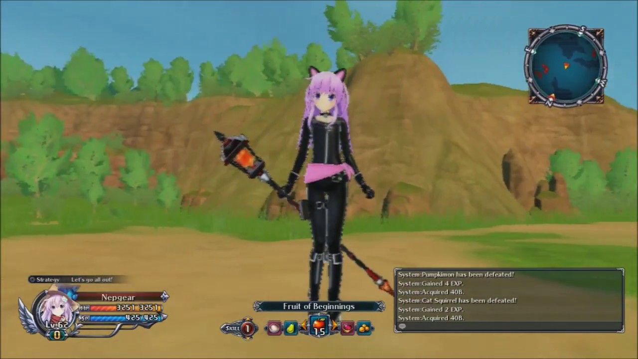 Cyberdimension Neptunia: 4 Goddesses Online (all characters clothes ...