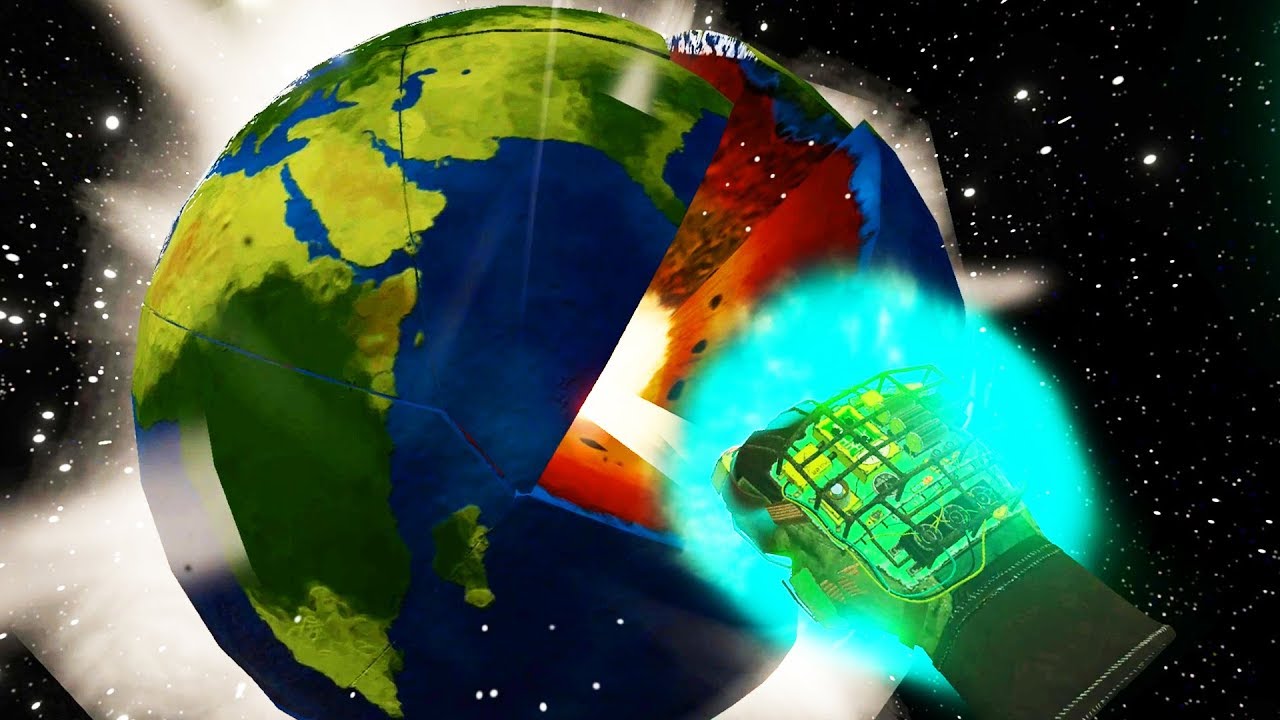 DESTROYING EARTH with the CHAOS GAUNTLET! - Cave Digger: Riches ...