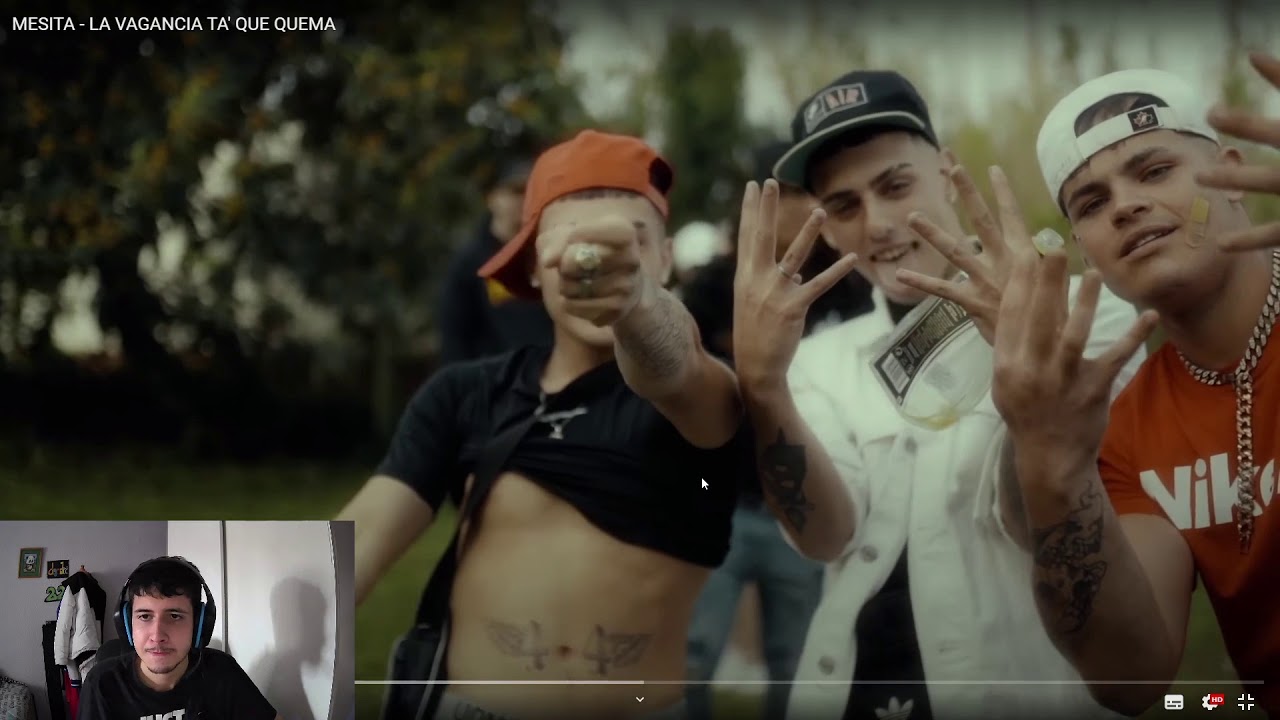 (REACCIÓN) MESITA - LA VAGANCIA TA' QUE QUEMA - YouTube