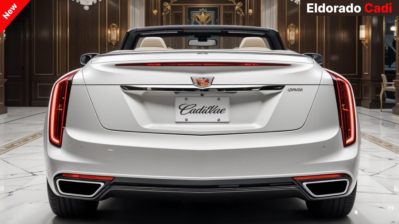 NEW 2025 Cadillac Eldorado Convertible Official Reveal: First Look ...