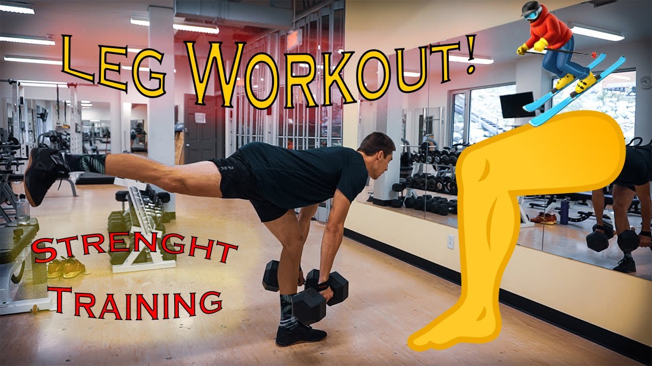 Leg workout / Strenght & Power / Moguls skier - YouTube