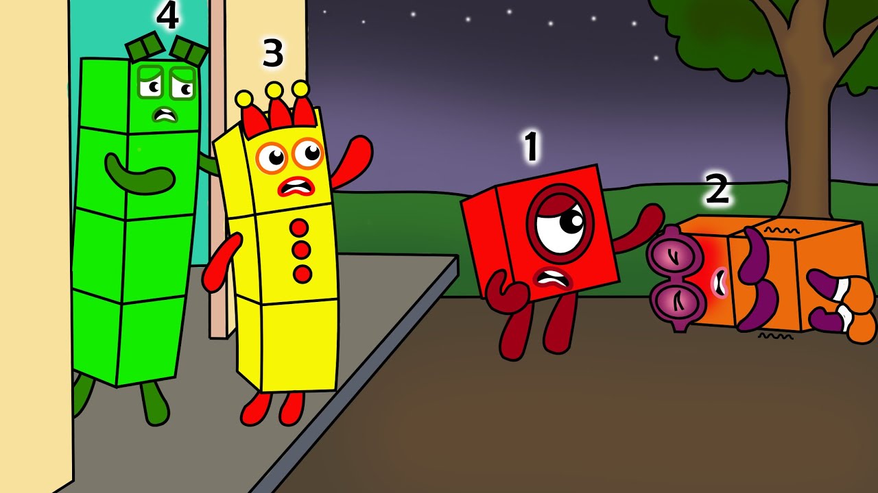 Numberblocks 2 is cold outside NB 1 tries to help - Numberblocks ...