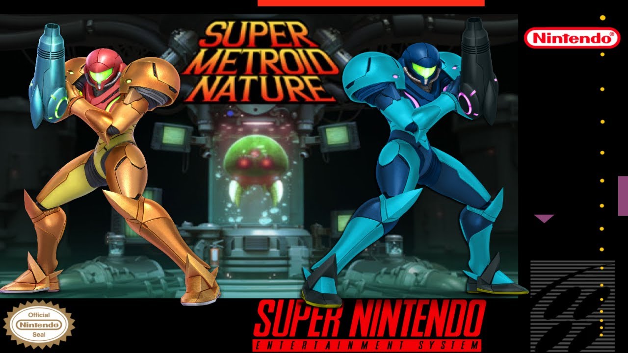 Super Metroid Nature - Rom Hack Snes - YouTube