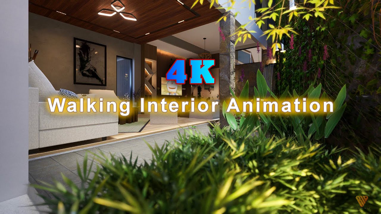 Walking Interior Animation - YouTube