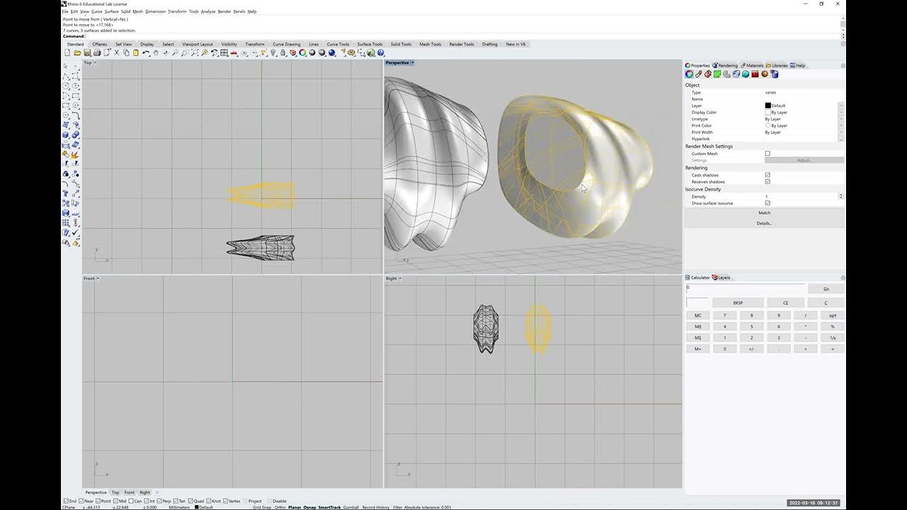 5_ Slicing and dissecting the object into curves - YouTube