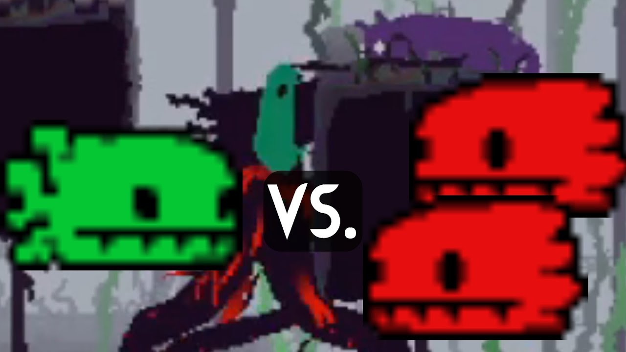 Eel helps me kill two red lizard (and survives a GREEN encounter ...