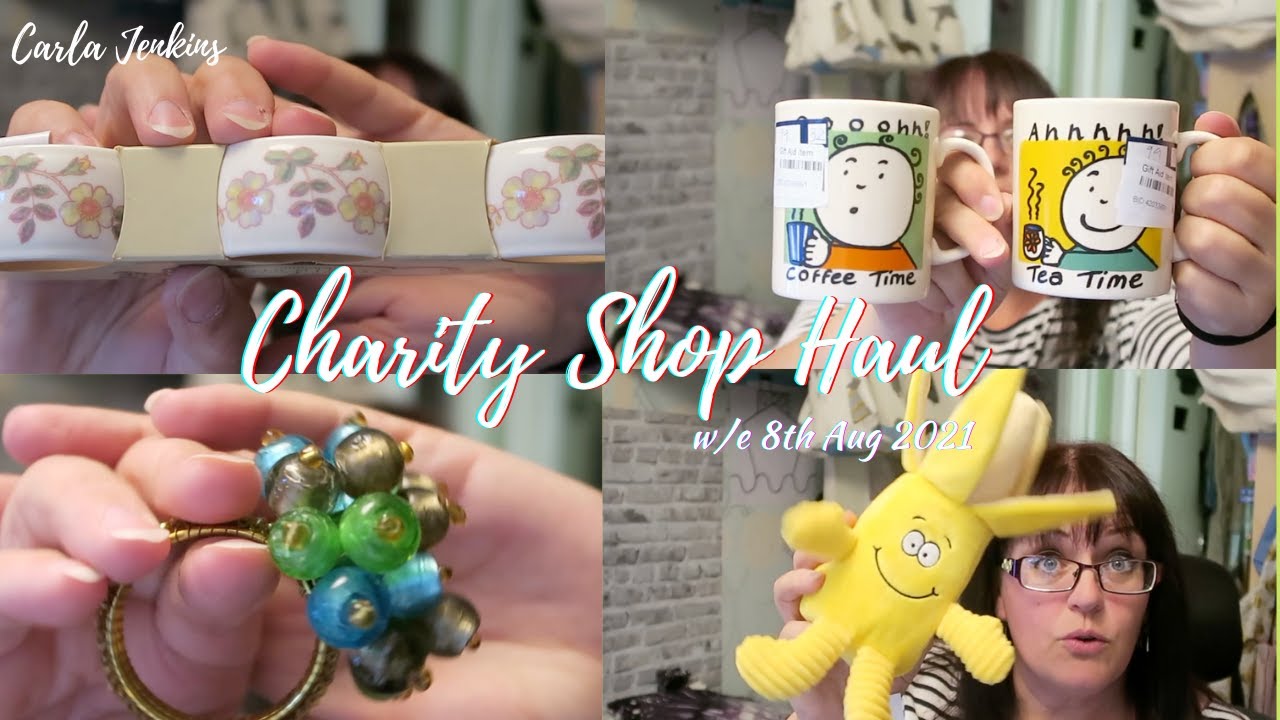 THIS WEEK'S CHARITY SHOP HAUL - UK RESELLER | CARLA JENKINS - YouTube