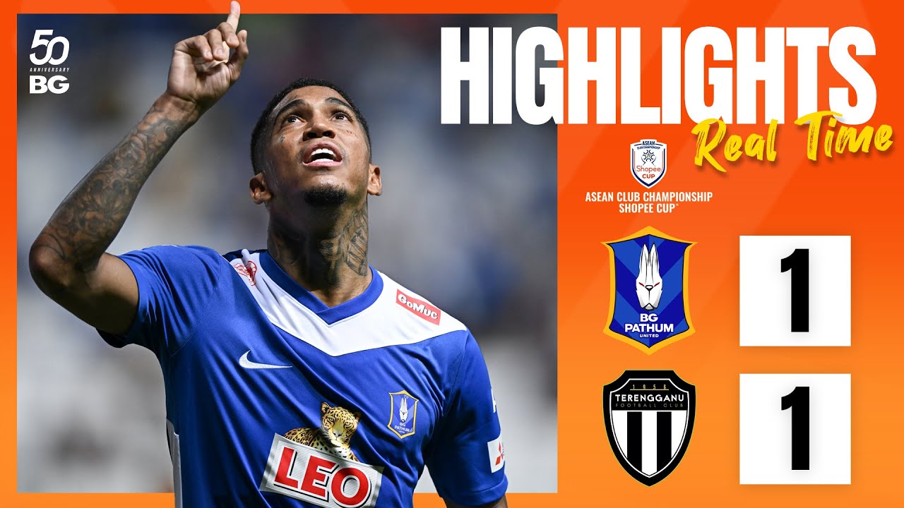 BG GOAL : BG Pathum United 1-1 Terengganu FC | REAL TIME SCORE - YouTube