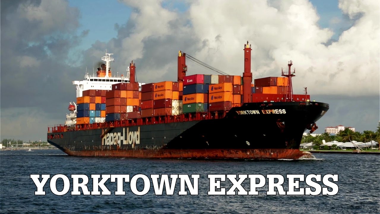 Hapag-Llyod YORKTOWN EXPRESS - YouTube