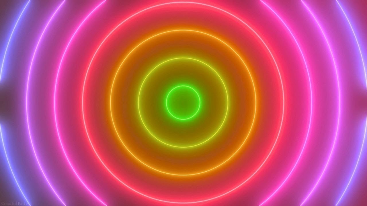 Neon Home Disco Lights 😉Party Club Colors Screen - YouTube