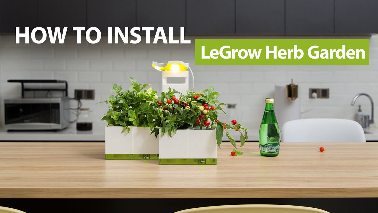 How to Install LeGrow Herbs Garden | Indoor Gardening System for ...