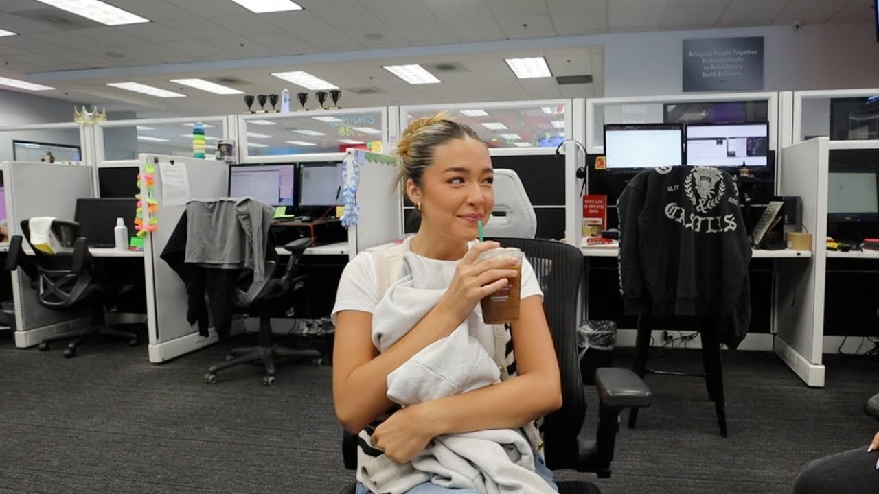 come to work with me | day in the life as a corporate girly - YouTube