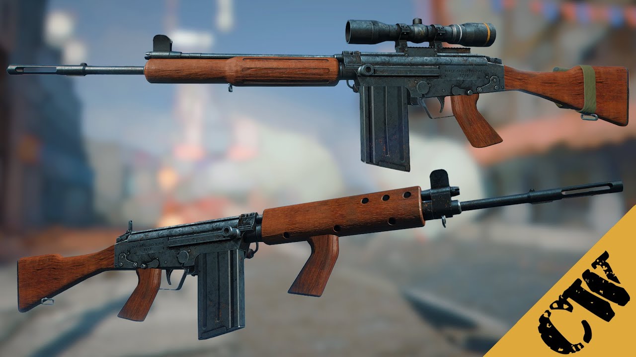 A Lore Friendly FAL Mod for Fallout 4 - YouTube