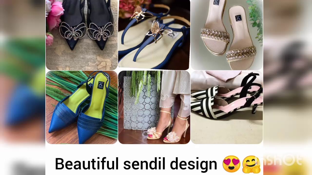 beautiful sendil design / latest sendil design/ flat fancy siliper ...