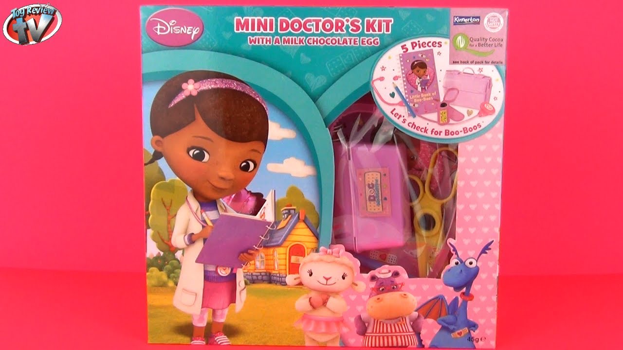 Doc McStuffins Easter Egg Unboxing Mini Doctor's Kit Toy Review Disney ...
