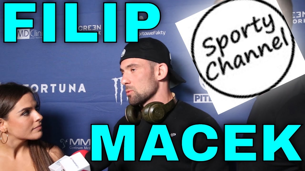 FILIP MACEK po ważeniu przed KSW 82 w STUDIO ATM Warszawa 12.05.2023 # ...