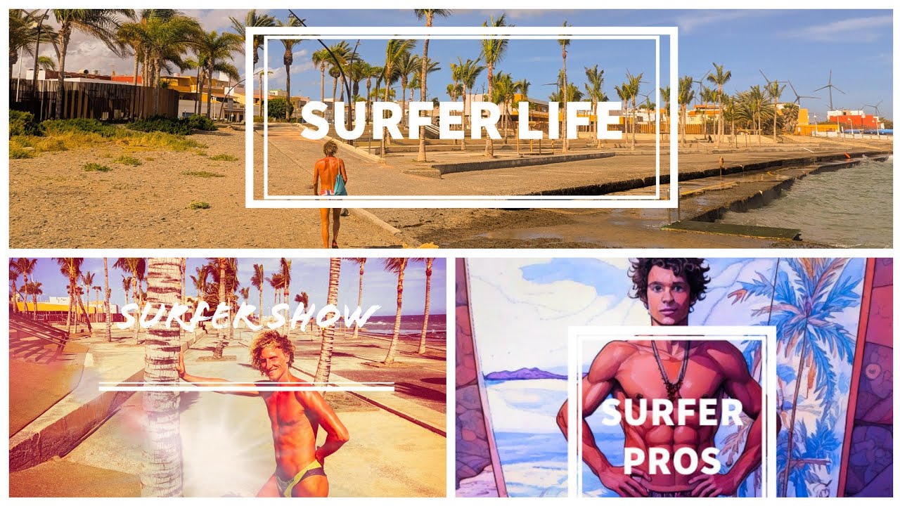 SURFER LIFE🏄‍♂️ SURFER SHOW 🏄‍♂️ SURFER PROS🏄‍♂️🇮🇨🌞 GEE'S GEMELOS 🦁🇮🇨🌞 ...